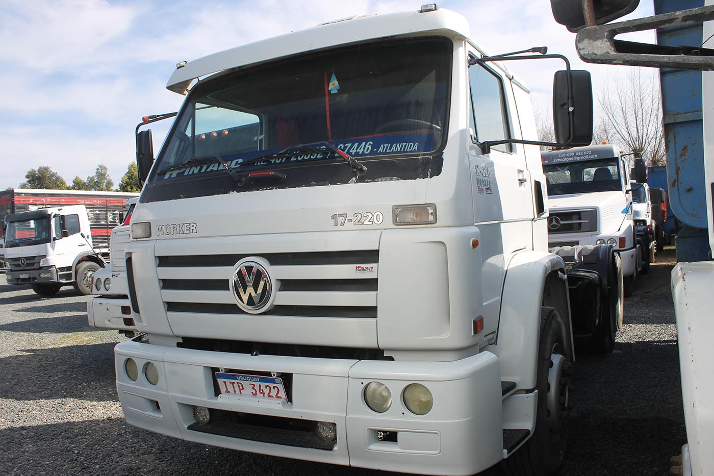 Transporte Carretero - Volkswagen Worker 17220 tractor doble eje del ...