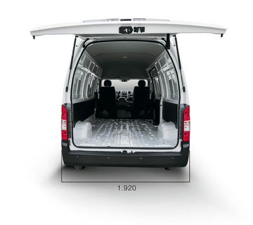 Transporte Carretero - Foton View Cargo Van - Volumen de Carga: 7,9m3